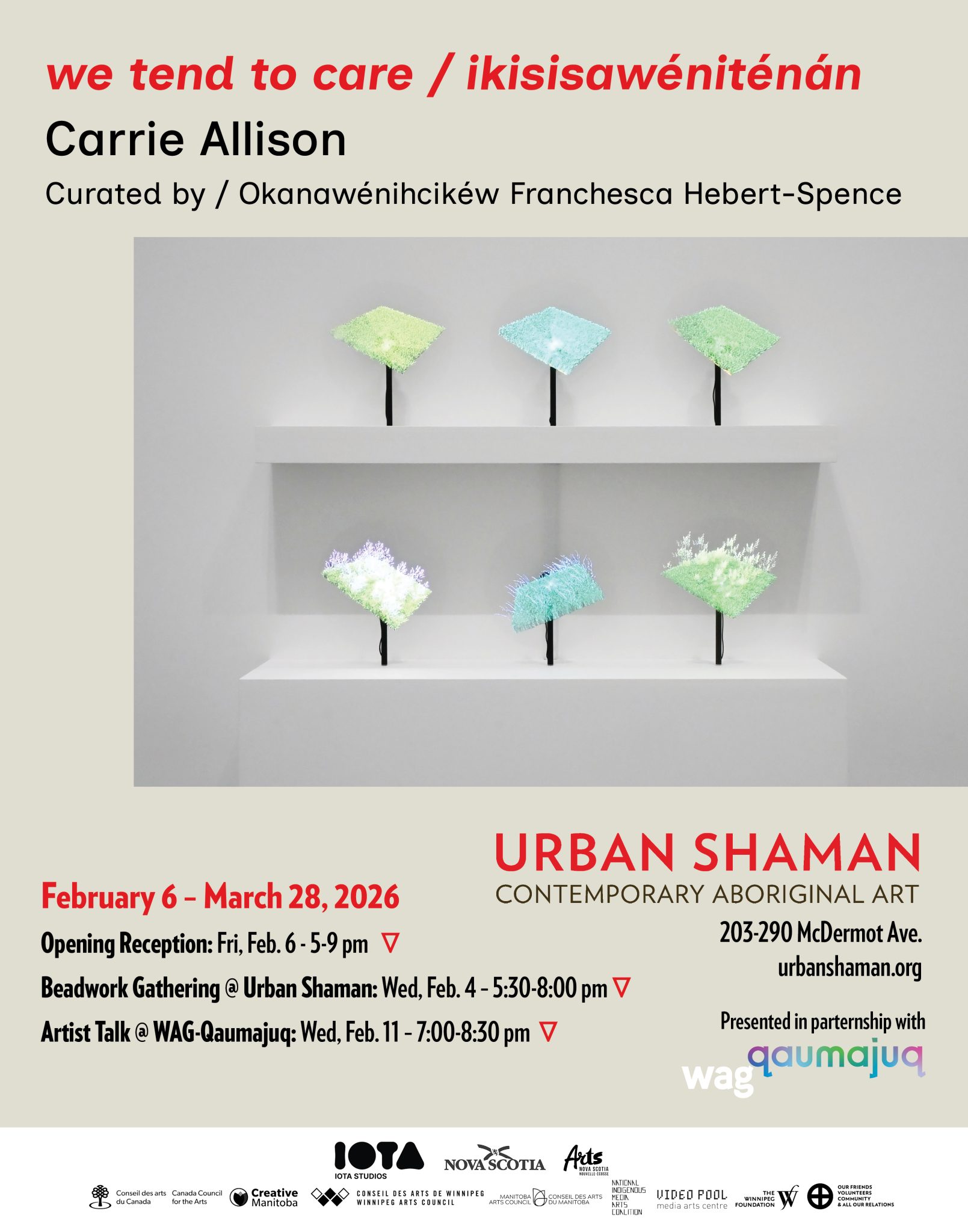 we tend to care | Carrie Allison – Urban Shaman Gallery